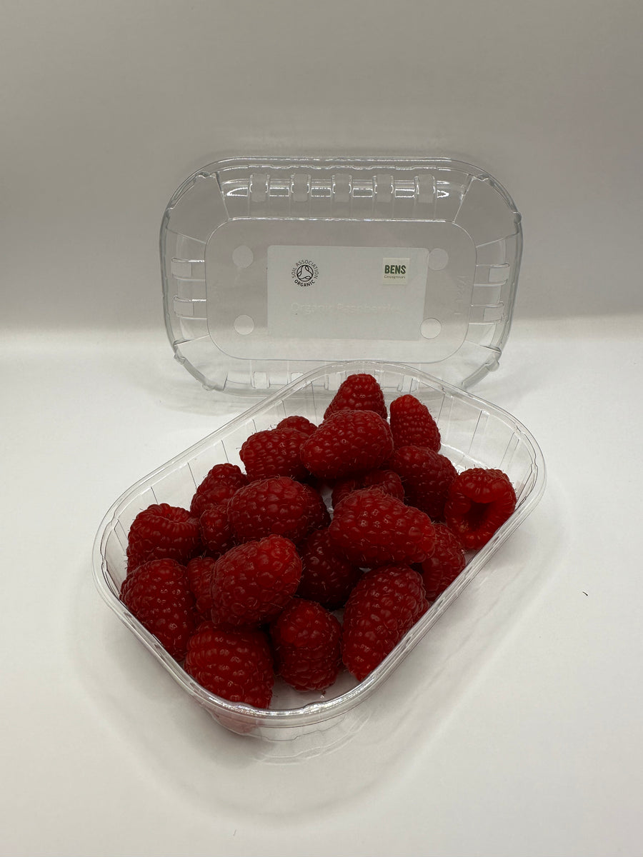 Organic Raspberries Punnet – Bens Greengrocers