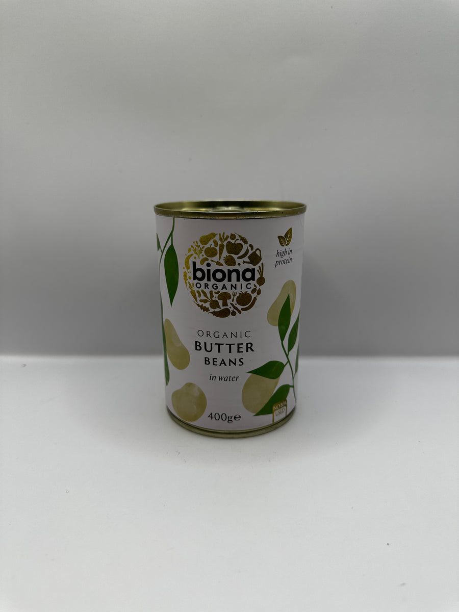 Biona Organic Butter Beans 400g – Bens Greengrocers